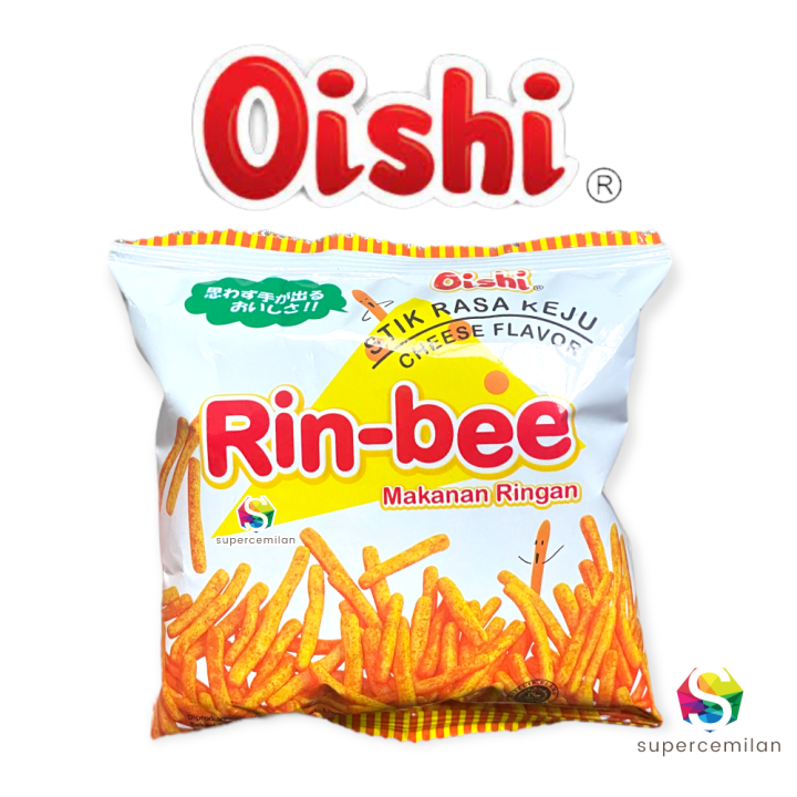 Oishi Rin-bee / Rinbee Stik Rasa Keju 10 Gram | Lazada Indonesia