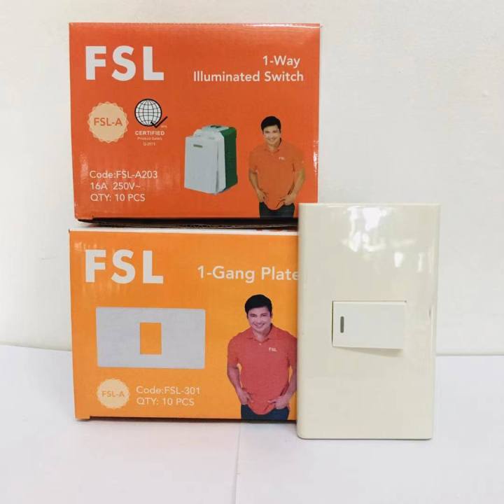 FSL ELECTRIC SWITCH 1 2 3 GANG | Lazada PH