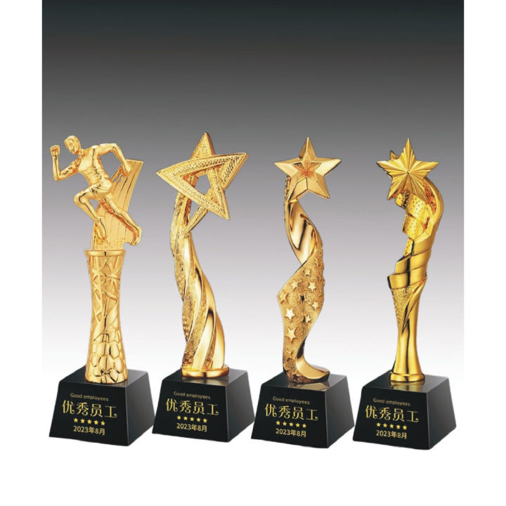 Trophy Resin ; Anugerah Resin Piala ; Award Star LOGO & WORDING FREE ...