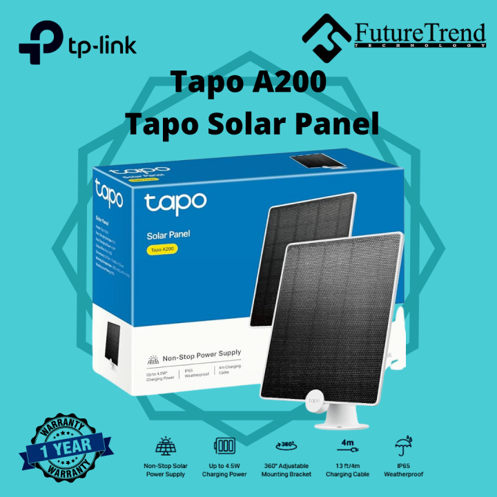 TP-Link Tapo A200 Solar Panel | Lazada