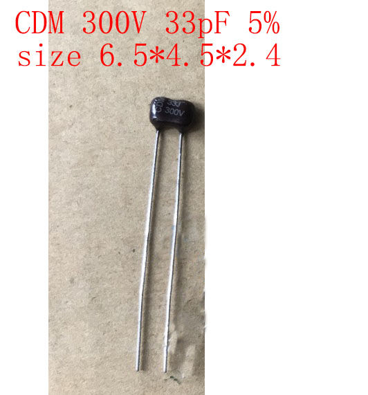 CDM 300V 33p 33pF 5% Capacitor | Lazada PH