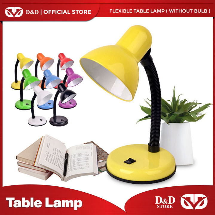 D&D | Random Color 203B Flexible Table Lamp Round Bottom Base ( without ...