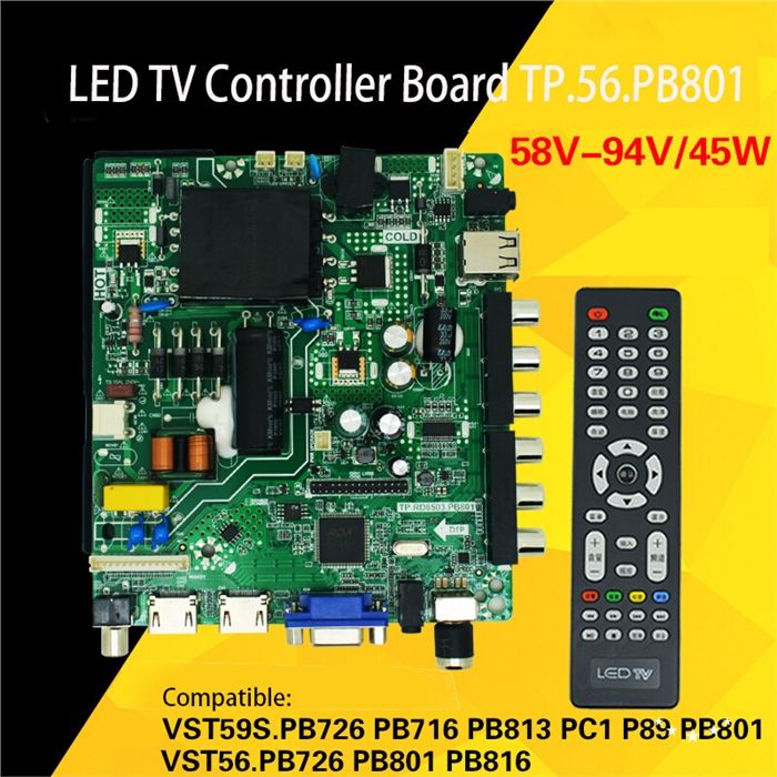Brand new original TP.V56.PB801 LCD TV three-in-one driver board ...