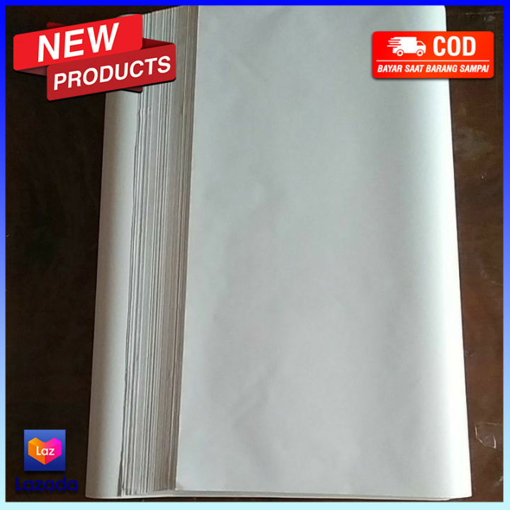 KERTAS TISU LAYANGAN WARNA PUTIH 18 GSM / UKURAN 40X40 | Lazada Indonesia