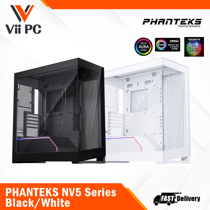 PHANTEKS NV5 Series Black/White ATX/Micro-ATX/Mini-ITX/E-ATX Casing | Lazada Singapore