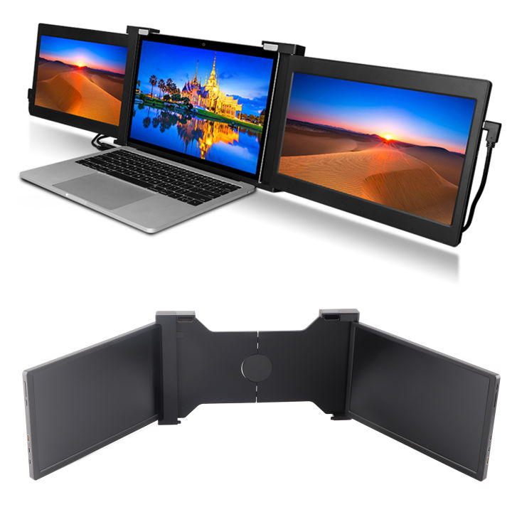 [Pannow] S11 12inch Portable Monitor Laptop Extended Screen External ...