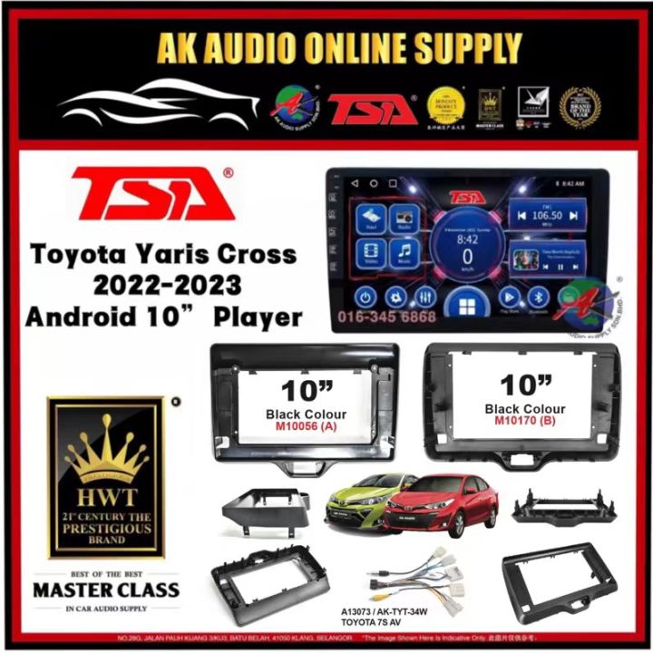ANDROID PLAYER (MTK 2+32GB )TSA Toyota Yaris 2022 - 2023 Android 10 ...
