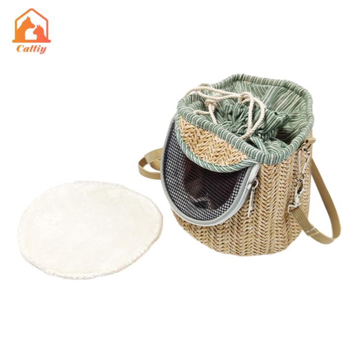 Cattiy Bird Carrier Bag Lightweight Carry Bag for Budgerigars Parakeets ...