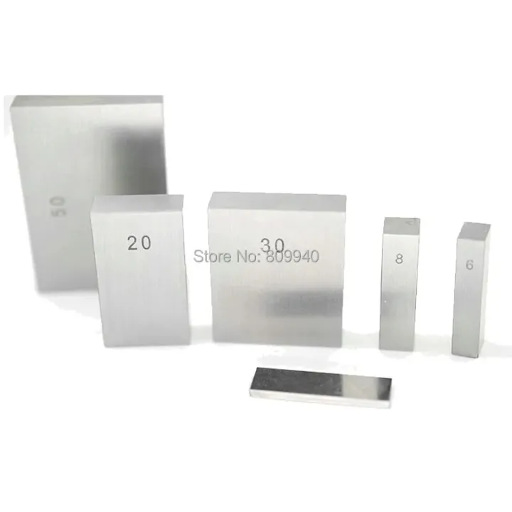 1pcs Steel Block Gauge Steel Square Block 1mm 2mm 3mm 4mm 5mm 6mm 7mm ...