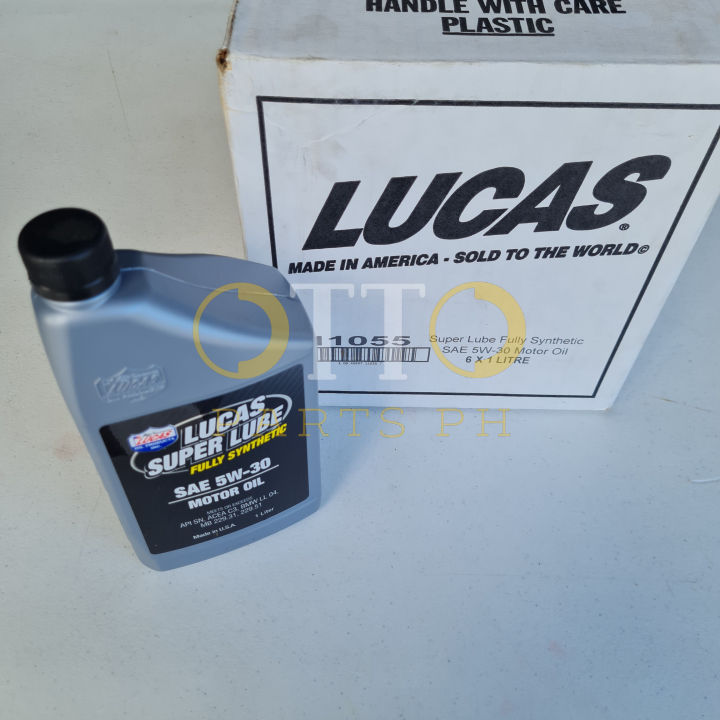 [GENUINE] Lucas 5W-30 Fully Synthetic Change Oil Package for Ford ...