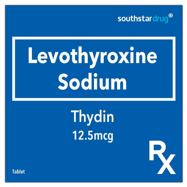 Rx: Thydin 12.5mcg Tablet | Lazada PH