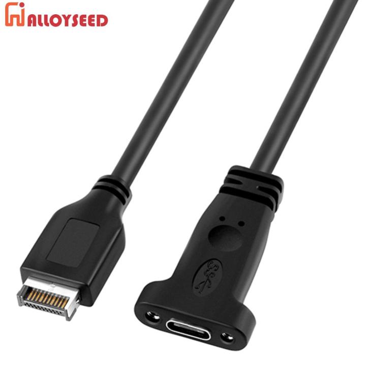 50CM USB 3.1 Type E To Type C Motherboard Connector Wire 10Gbps ...