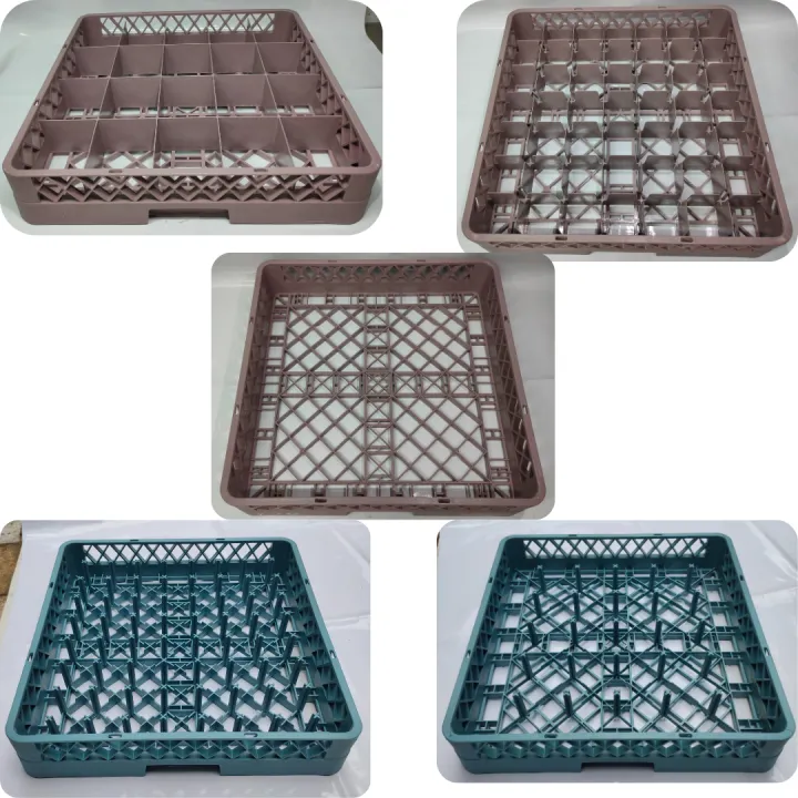 Gray Dishwashing Machine Plate Rack - No Pin (Restaurant-Grade) Nifty ...