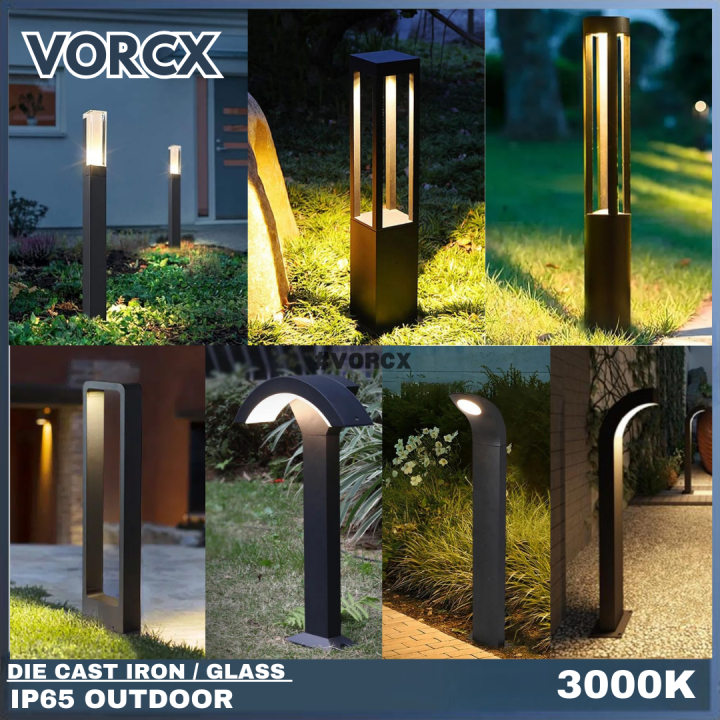 LH Modern 1000mm LED Garden Light Outdoor Bollard Light Pole Light ...