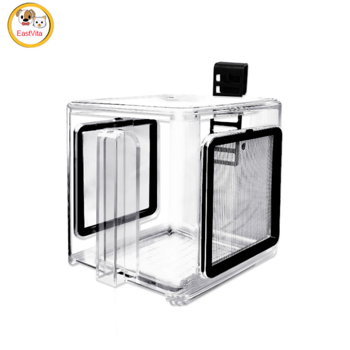 Fish Tank Breeding Isolation Box With Detachable Mesh Transparent ...
