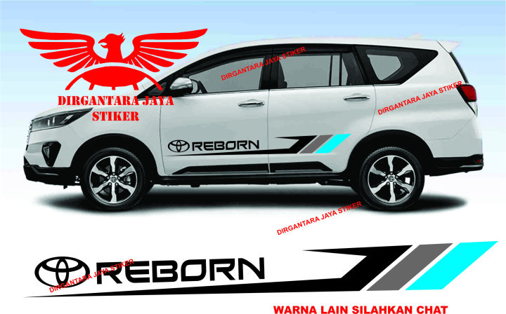 STIKER MOBIL INNOVA REBORN STICKER MOBIL REBORN STIKER MOBIL TOYOTA ...