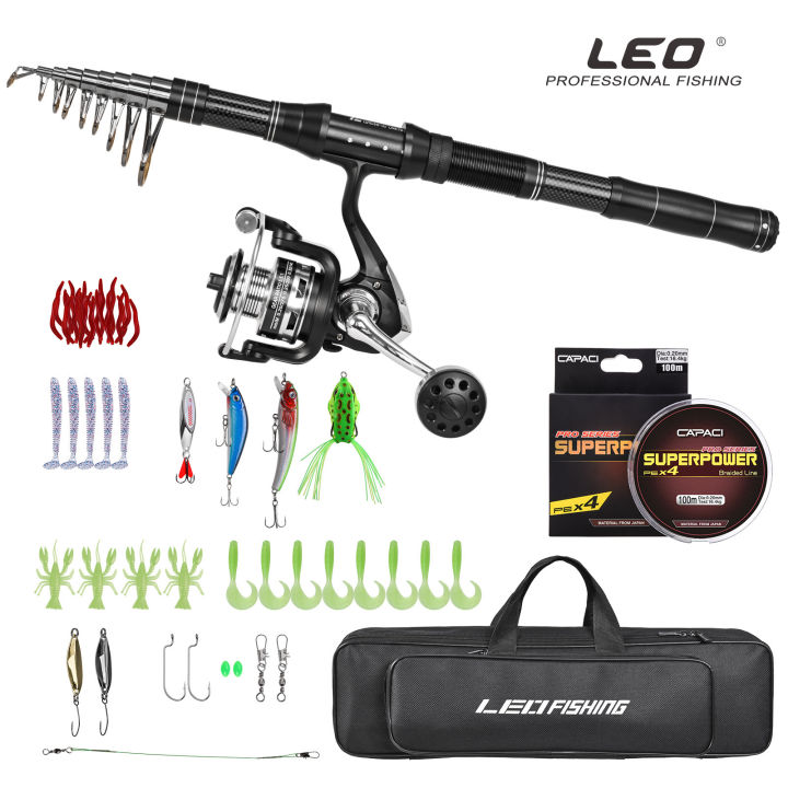 LEO/LEO 28246 [RG Carbon Sea Fishing Rod] ชุดอุปกรณ์ตกปลาคันเบ็ดสำหรับ ...