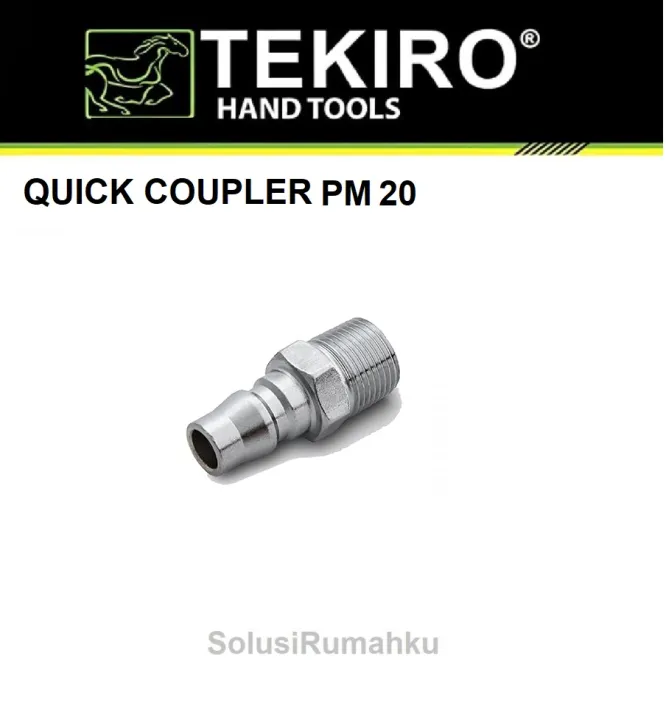 Tekiro Quick Coupler Angin PM20 PM 20 / Nepel Selang Kompresor / Nipel ...
