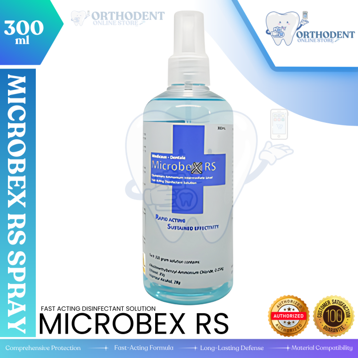 Orthodent2021 | Microbex RS Quaternary Ammonium Disinfectant: Fast ...