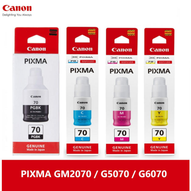 Canon GI-70 Genuine Ink Bottle GI 70 GI70 GM2070 G5070 G6070 GM4070 ...