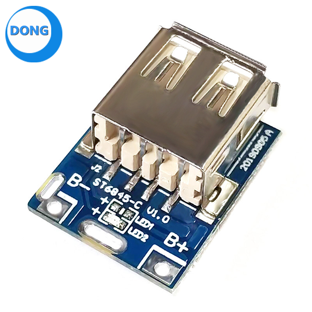 134N3P โมดูลเพิ่มไฟ 5V 1A บอร์ดชาร์จ 18650 แบตเตอรี่ลิเธียม ไอออน Li-Po ...