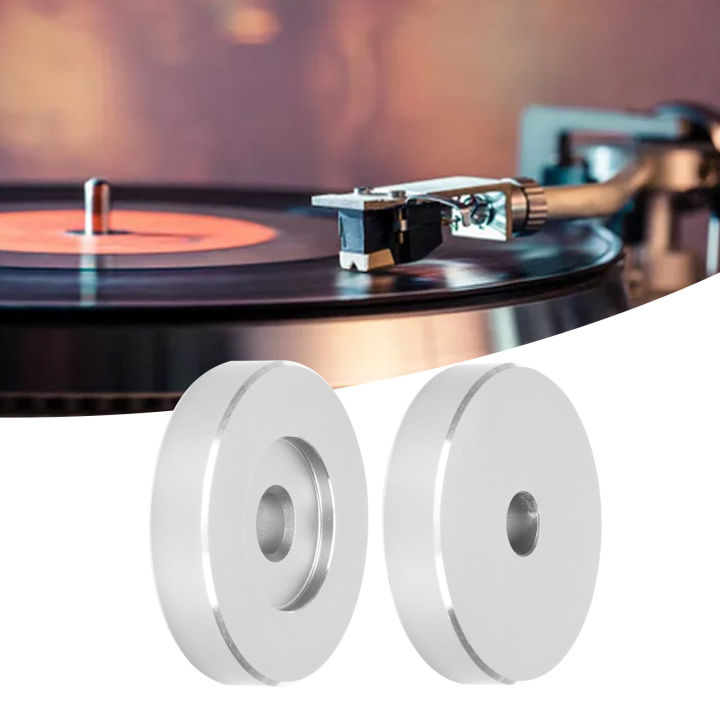 ASHATA Aluminum 45 RPM Adapter 7 inch Record Adapter 45 RPM Record ...