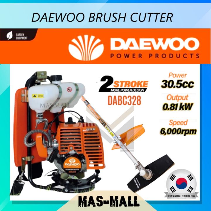 100% Original Daewoo BG328 DABG328 Mesin Rumput Galas @ Backpack Brush ...