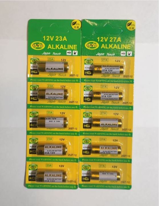 Pin Alkaline 12V 23A / 12V 27A dùng cho remote RF điều khiển | Lazada.vn