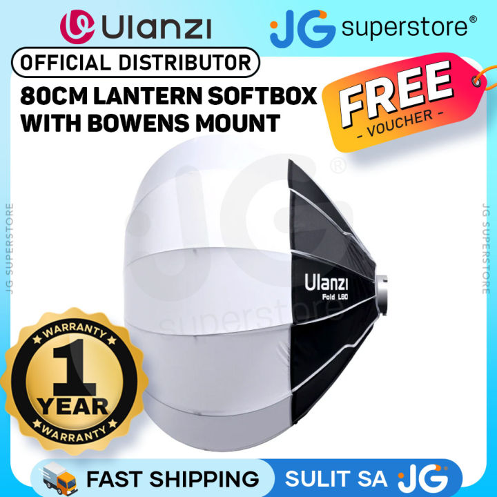Ulanzi LAS005 Lantern Softbox (65CM/80CM) Bowens Mount Foldable Quick ...