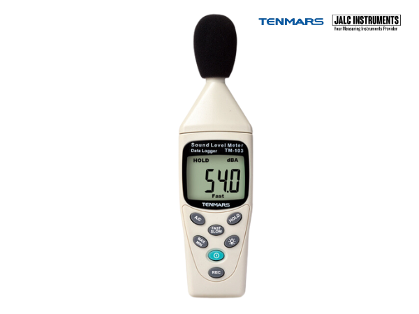 Tenmars TM-103 Datalogging Sound Level Meter Noise Tester 30~130dB USB ...