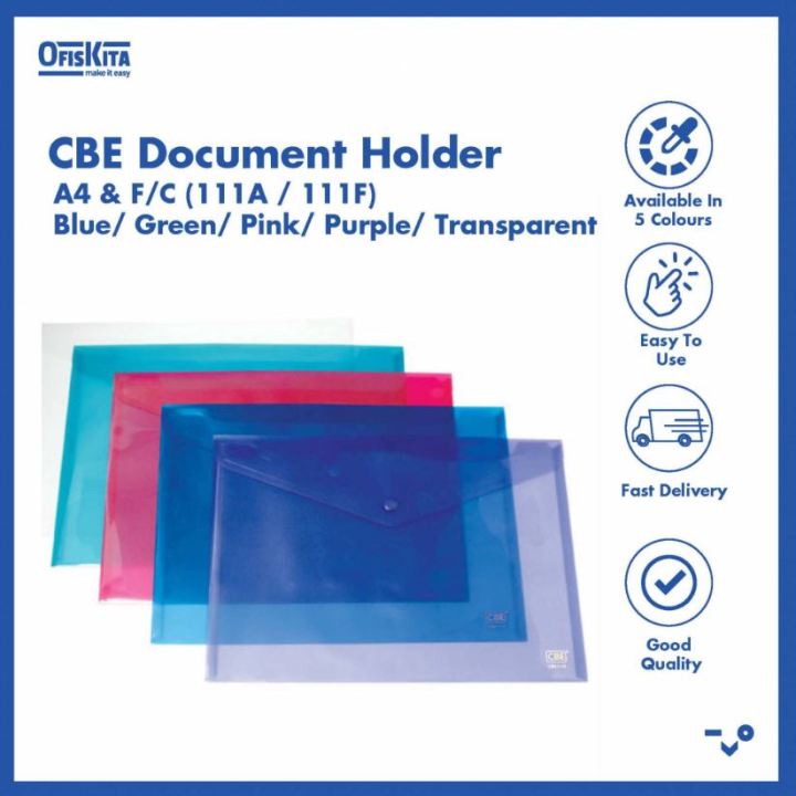 CBE Document Holder A4 (111A) | Lazada