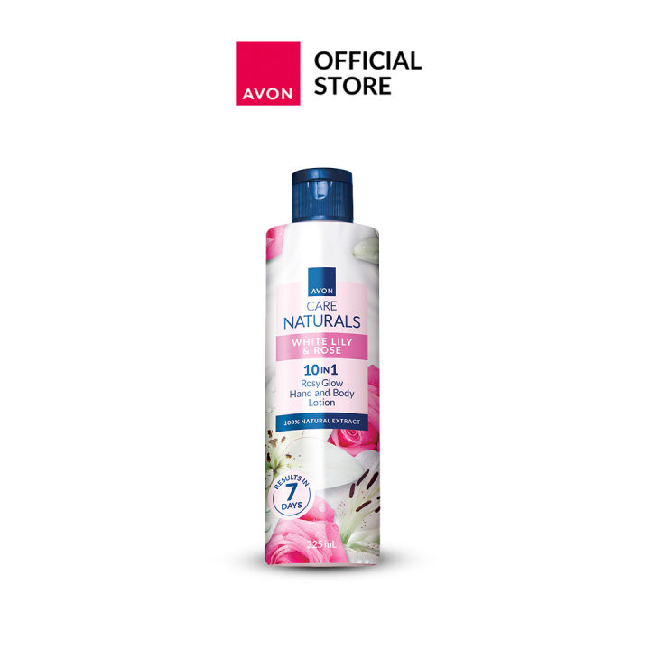 Avon Care Naturals White Lily & Rose Hand and Body Lotion | Lazada PH