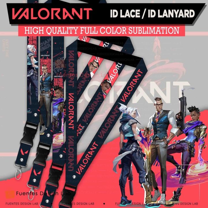 VALORANT ID Lace VALORANT LANYARD HIGH QUALITY PRINT | Lazada PH