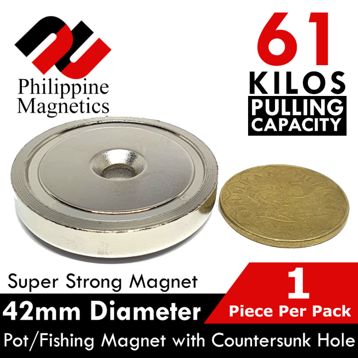 42mm Diameter & 32mm Diameter Neodymium Magnet, Pot Magnet, Fishing ...