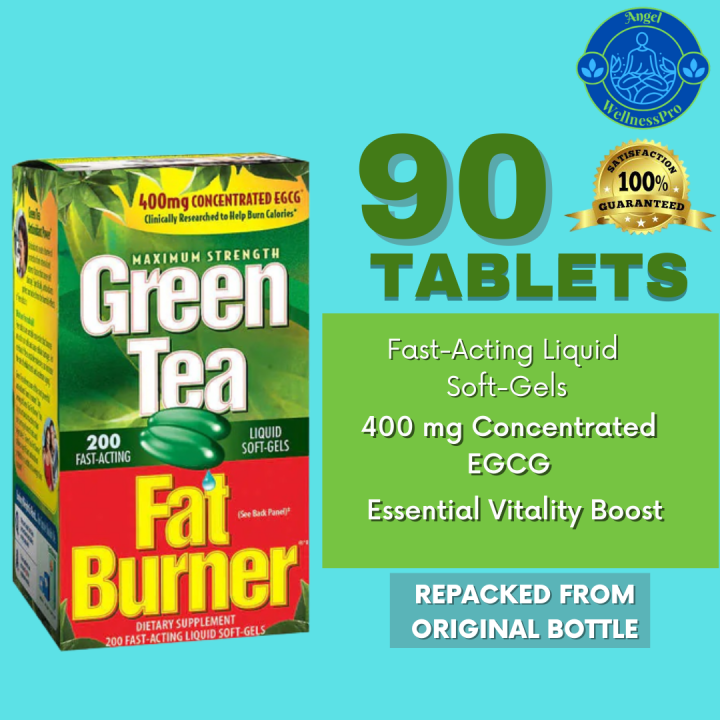 Green Tea Fat Burner- 90 Tablets- AUTHENTIC | Lazada PH