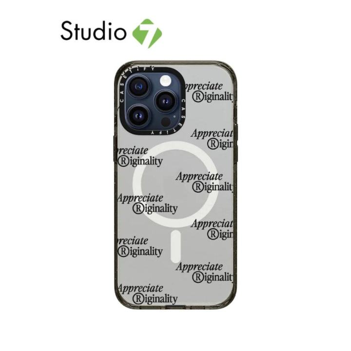 Casetify เคส iPhone 15 Pro Max RECASETiFY Impact Case Magsafe Clear ...