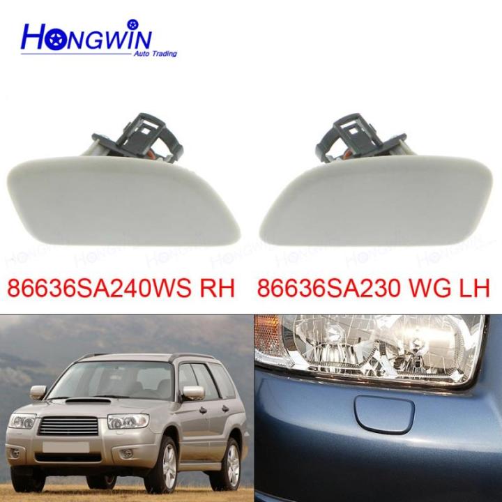 For Subaru Forester 2005 2006 2007 2008 Front Headlight Washer Nozzle ...