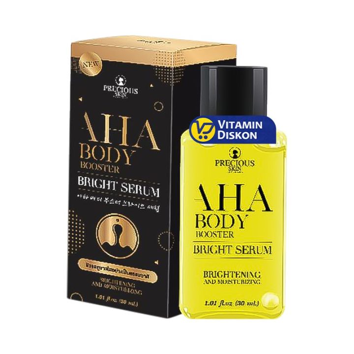 PRECIOUS SKIN AHA MIMI BRIGHTENING & WHITENING BOOSTER BODY SERUM 30ML ...