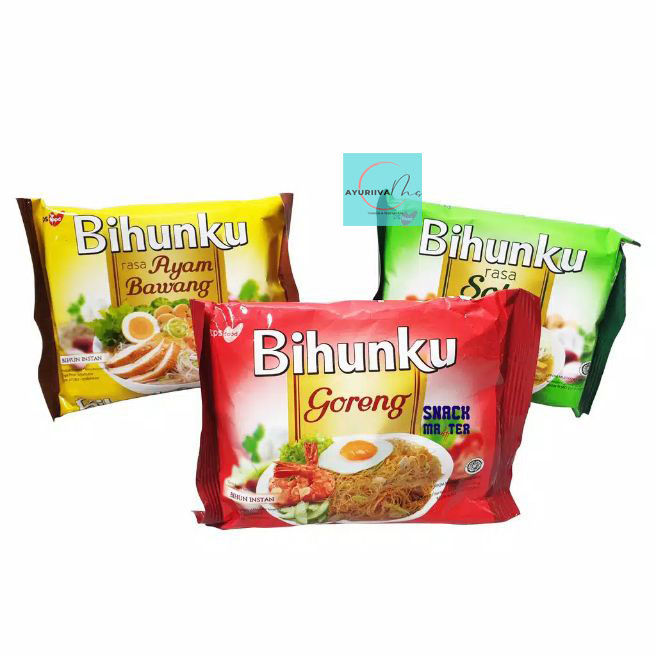 Bihunku Paket 5 Pcs Rasa Soto, Ayam Bawang, Bihunku Goreng | Enak ...