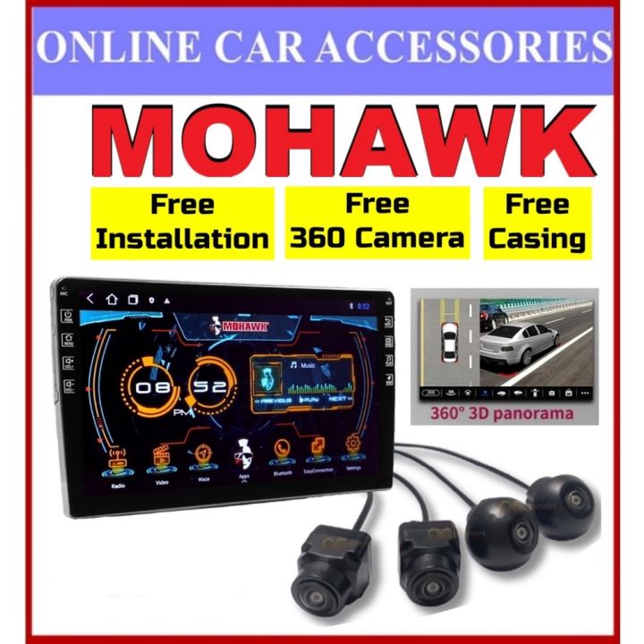 Mohawk Ms Series Car Android player With 3D 360 Reverse Camera 3D View ...