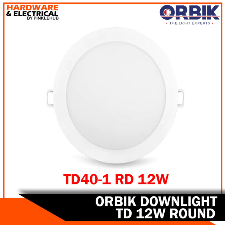 ORBIK DOWNLIGHT TD 12W ROUND (TD40-1 RD 12W) | Lazada PH