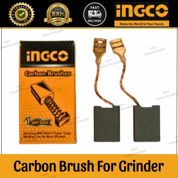 INGCO Carbon Brush For Angle Grinder AG70012-SP-38 | Lazada PH