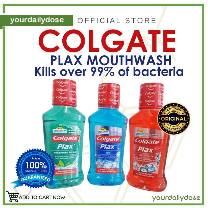 On hand Colgate Plax® Mouthwash 60ML | Lazada PH