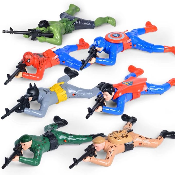 LJE Army Crawling Hero Toy with Light and Sound(RANDOM ONLY) | Lazada PH