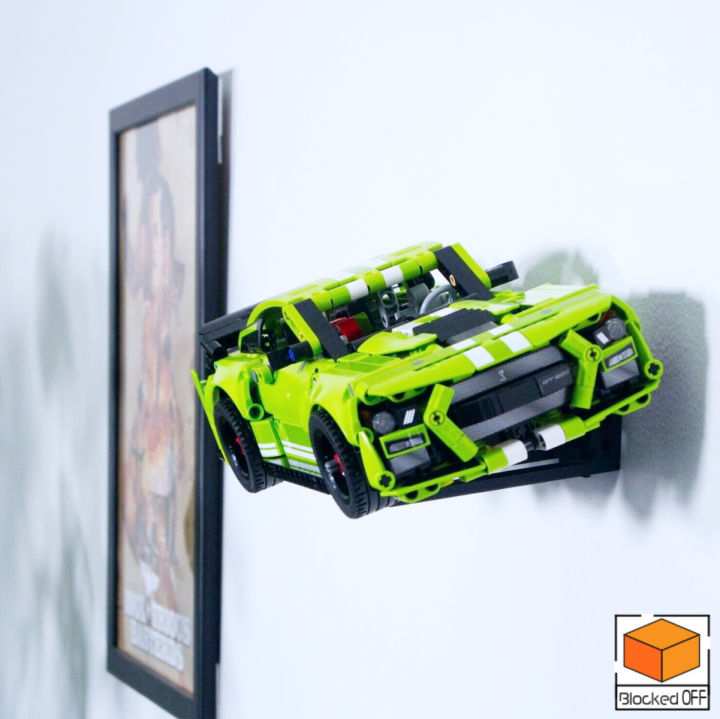 Wall Mount For Lego Technic Ford Mustang Shelby GT500 (42138) (2 In 1 ...