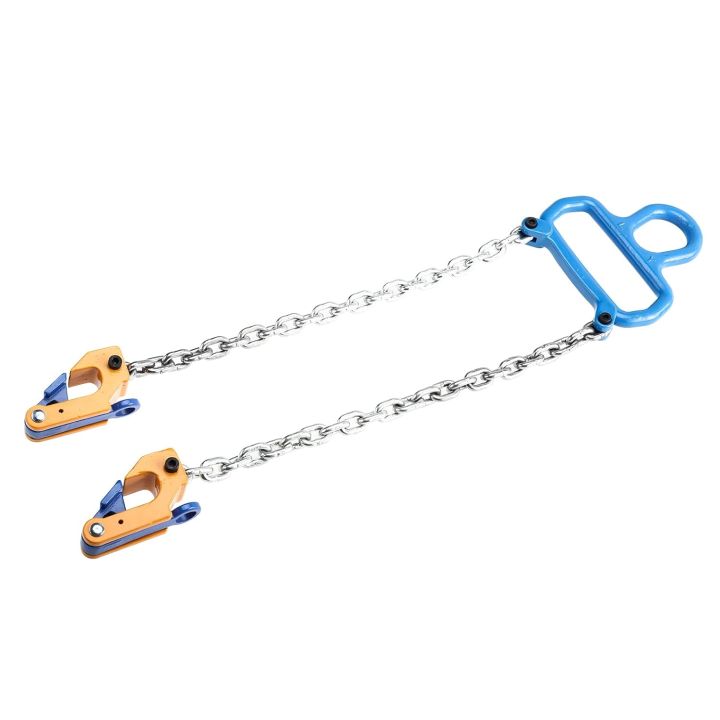 NORJIN Chain Drum Lifter, 2000 lbs Capacity Vertical Hoist Barrel ...