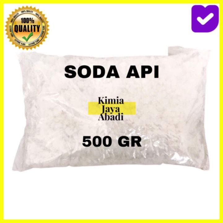 Caustic Soda / Soda Api / NaOH / Natrium Hydroxide 500 Gram | Lazada ...