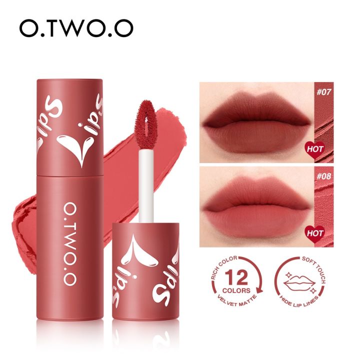 O.TWO.O 2 in 1 Lips and Cheek Makeup Velvet Matte Lip Mud | Lazada
