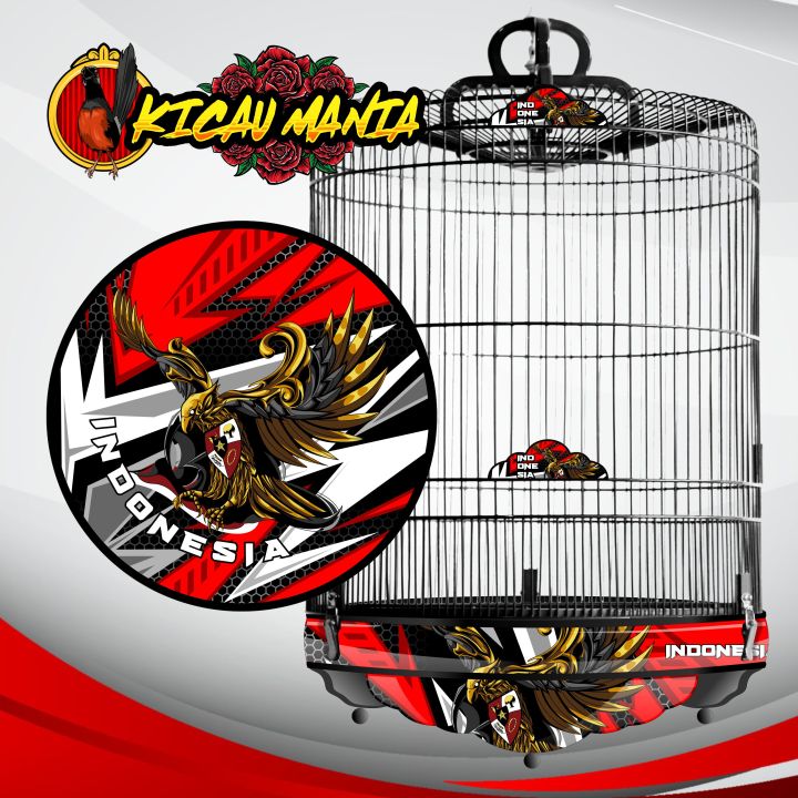 Stiker Tebok Decal Sangkar MURAI GARUDA INDONESIA Sangkar Variasi ...