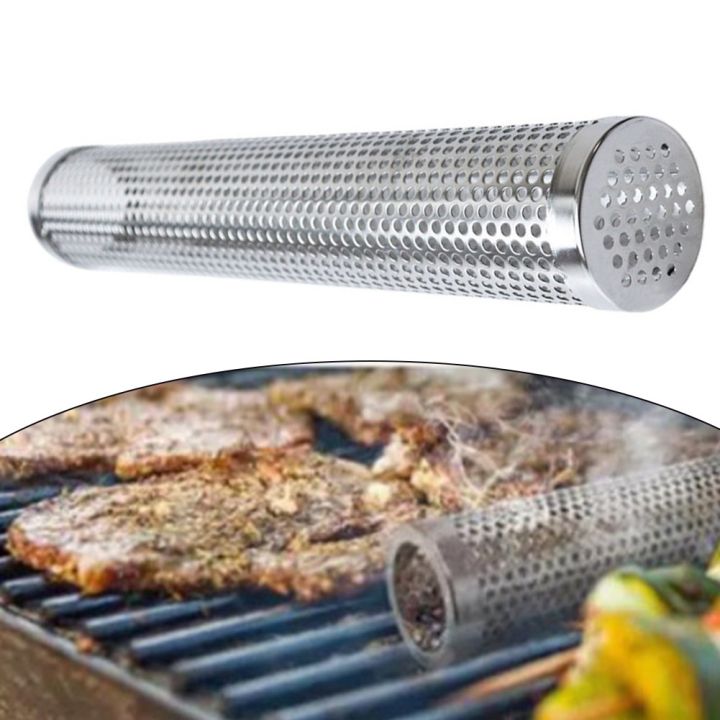 BBQ Smoked Pipe Stainless Steel For Grill Meat Infused Smoke ...